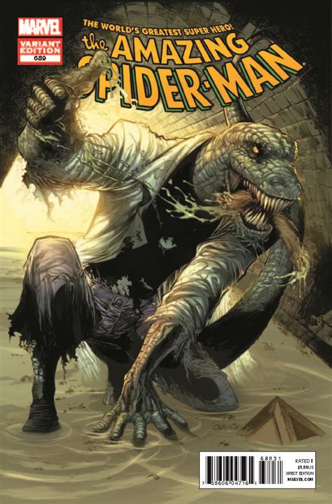 Lizard Spider Man Comic