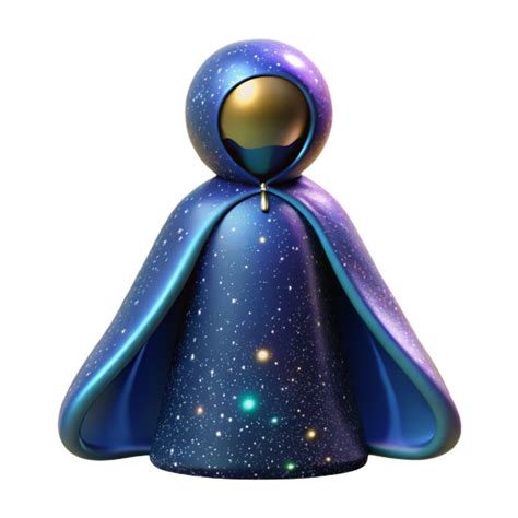 Vibrant Traditional Cosmic Robe 3d Render Professional 56944914 Png