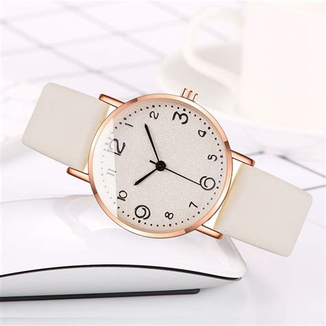 Analog Quartz Wrist Watch For Women Simple Ladies Grandado