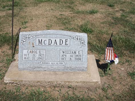 Carol Lee Landon Mcdade 1927 2002 Homenaje De Find A Grave
