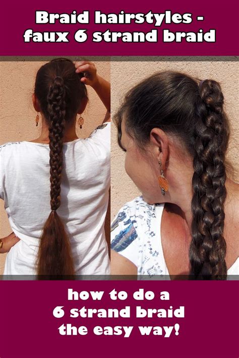 Braid Hairstyles Faux Strand Braid How To Do A Strand Braid The Easy Way Hair Styles