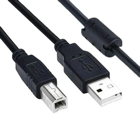 10 Foot Usb Printer Cable Usb A To Usb B Type 2 0 High Speed Male To Male Scanner Printer Cable