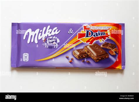 Milka And Daim Schokolade Vollmilch Schokolade Mit Knackigen Daim