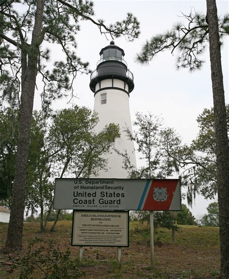 Amelia Island Lighthouse Florida At