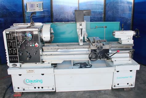 Used Lathes Manual For Sale Clausing Colchester Engine Lathe 1523