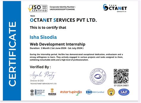 Isha Sisodia On Linkedin Octanet Webdev Techjourney 14 Comments