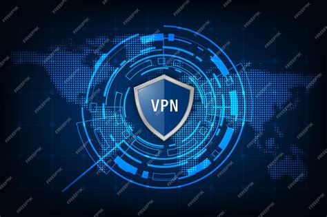 Premium Vector Vector Virtual Private Network Shield With Vpn And