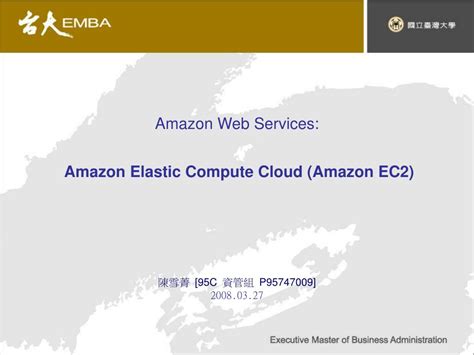 Ppt Amazon Web Services Amazon Elastic Compute Cloud Amazon Ec2