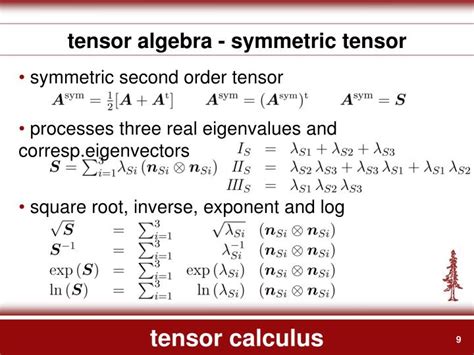 Ppt Tensor Calculus Powerpoint Presentation Id
