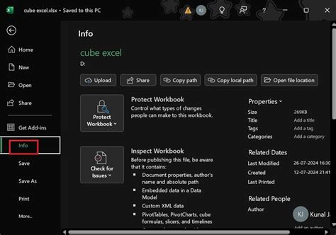 Excel File Password