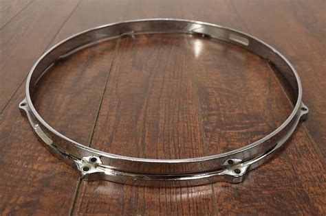 Gretsch 14 8 Lug Chrome Die Cast Snare Side Drum Hoop Reverb