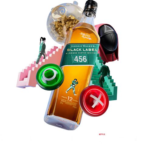 Johnnie Walker Black Label X Squid Game Limited Edition Blended Scotch
