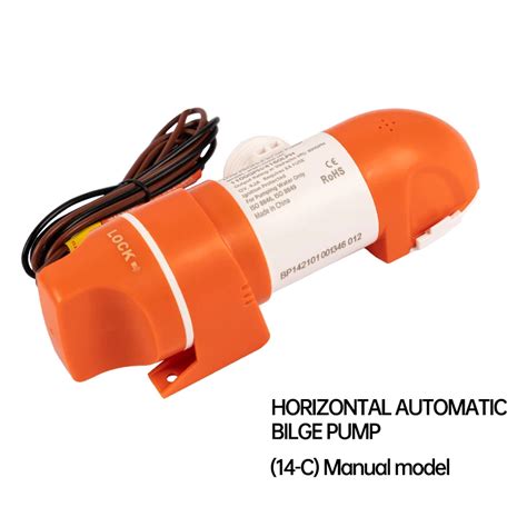 Marine Pump Yacht Narrow Horizontal Automatic Bilge Pump Pumping Pump
