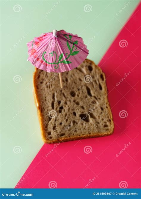 Rectangular Sliced Bread Stock Image Image Of Dough 281503667