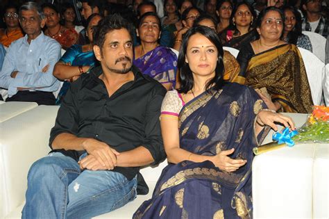 Akkineni Nagarjuna With Amala At Life Is Beautiful Audio
