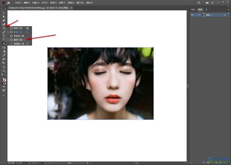 Illustrator里面的图片裁剪怎么做？ Adobe Illustrator按形状裁剪图片的方法 极光下载站
