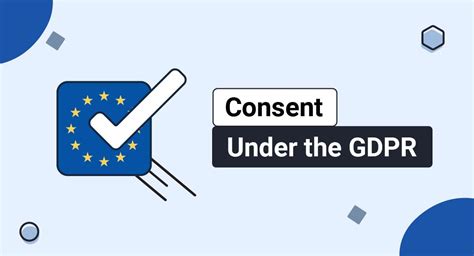 Consent Under The Gdpr Termsfeed