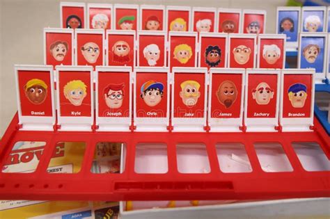 Guess Who Board Game Editorial Image Image Of Frozen 306866775