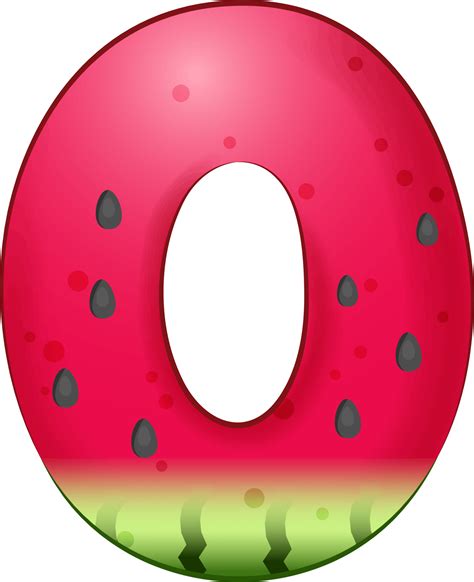 watermelon number 0 18824791 png