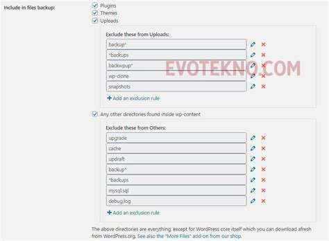 Cara Backup Website Otomatis Pakai Plugin Updraftplus Wordpress Evotekno
