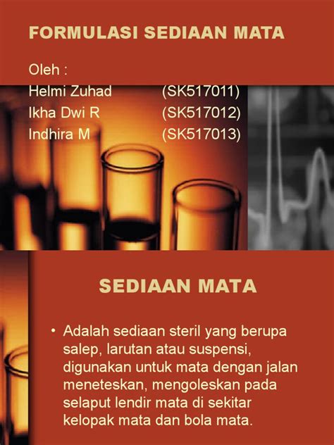 Formulasi Sediaan Mata Pdf