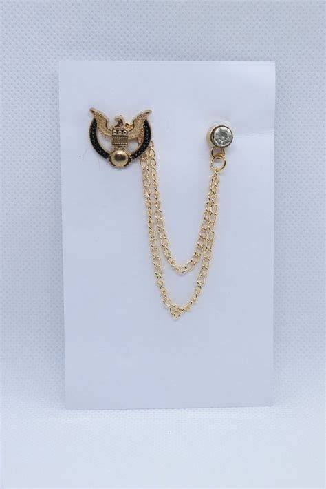 Golden Eagle Designer Metallic Brooch At ₹ 21900 मेटल ब्रोच Tdc