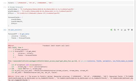 Rderror Error Code 1 The Access To Fieldss Denied Lseg Developer Community