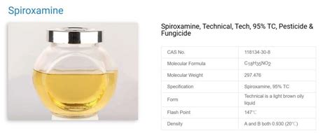 Guohua Zhang On Linkedin Spiroxamine Teq In Eu And Uk Is Available