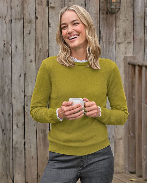 Womens Wool Jumpers Natural Knitwear Woolovers Uk