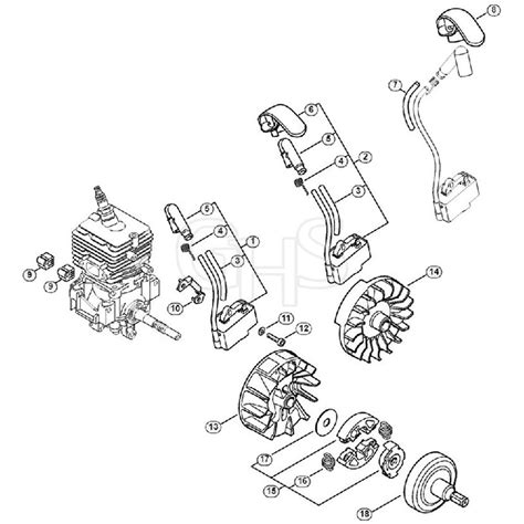 Genuine Stihl FS C E E Ignition System Clutch GHS