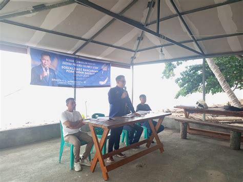 Desa Parentek Dan Ranotongkor Anggota DPRD Provinsi Sulut Braien