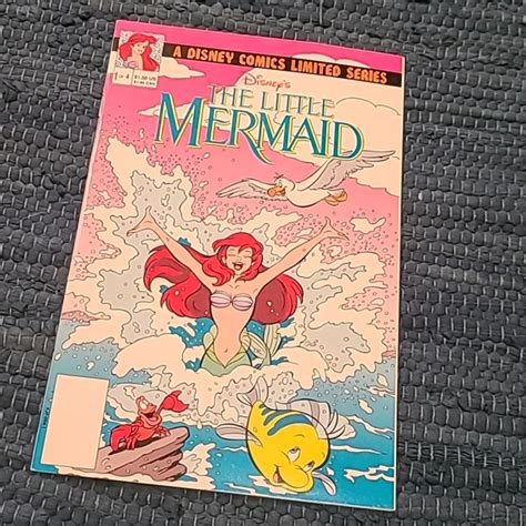 Disney Other Disneys The Little Mermaid Comic Book Poshmark