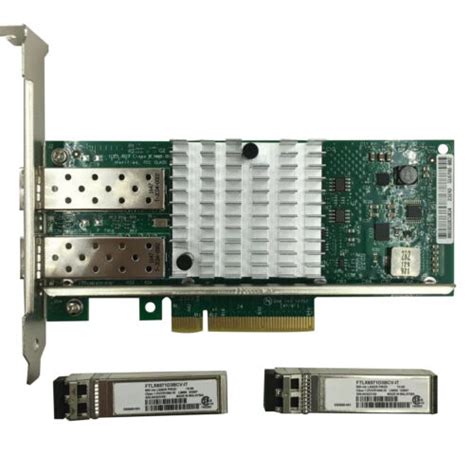 10Gbps Dual Port Ethernet Converged Network Card Adapter For Intel ...