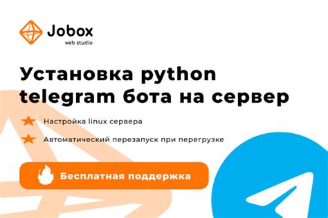 Размещение Python Telegram бота на Vps Vds сервер за 500 руб