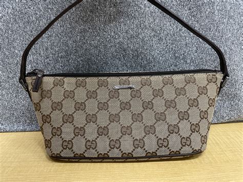 Gucci 07198 Ggキャンバスアクセサリーポーチ おまかせ屋