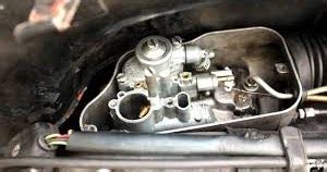 Cara Atasi Karburator Motor Vespa Banjir