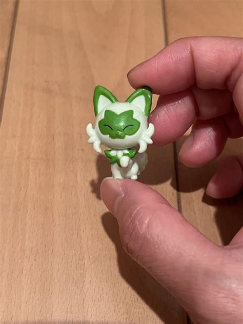 びっくらたまご ポケモン ニャオハ バスボール フィギュア ポケットモンスター メルカリ