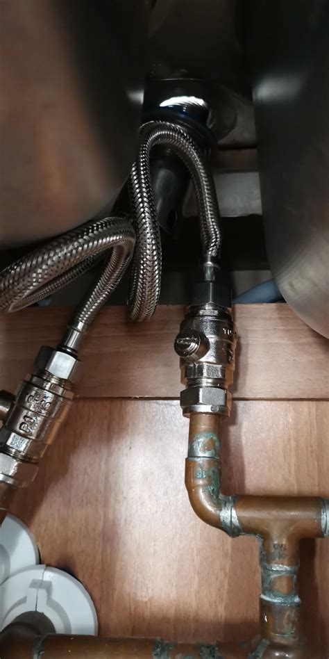 Connecting Tap Tails To Isolation Valve Diynot Forums