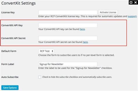 How To Integrate Restrict Content Pro With ConvertKit Dr Martin Lea