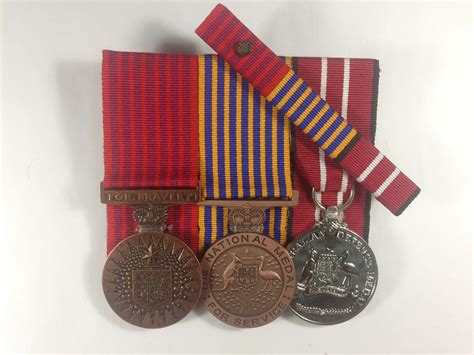 Bravery Medal National Medal Australian Defence Medal The Medalist Medal Mounting Australia