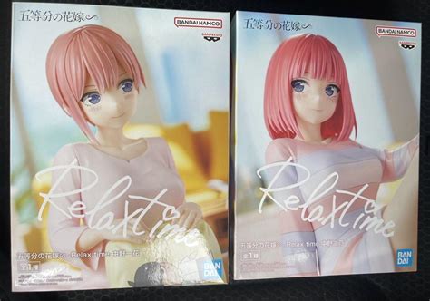 五等分の花嫁 フィギュア リラックスタイム Relax Time 2個セット By メルカリ