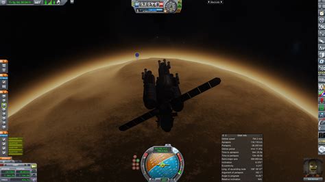 My first actual Duna return. I launched the lander and the mother ship separately : r ...