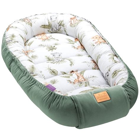 Savanna Fun And Olive Velvet Detské Hniezdočko Pohodlie Jukki