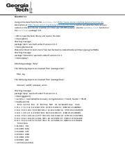 ISYE HW3 Pdf Question 5 1 Using Crime Data From The File Uscrime Txt Statsci Org