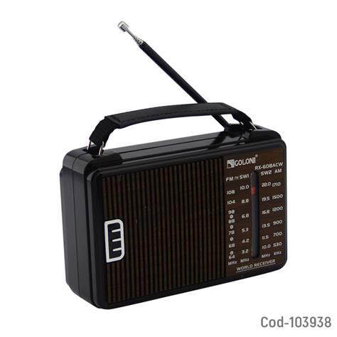 Kolm Radio Multibanda GOLON Modelo RX 608ACW 220 Volt A Pila