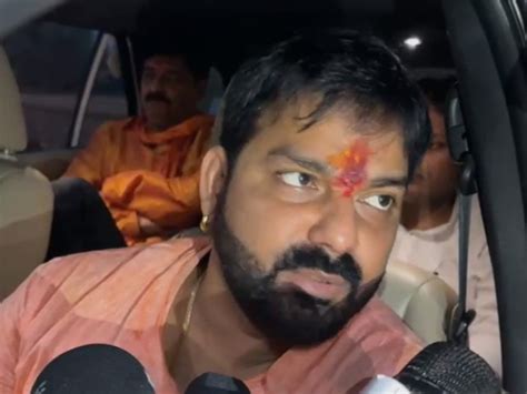 Pawan Singh Replied To Manoj Tiwari Said I Will Not Take U Turn पवन