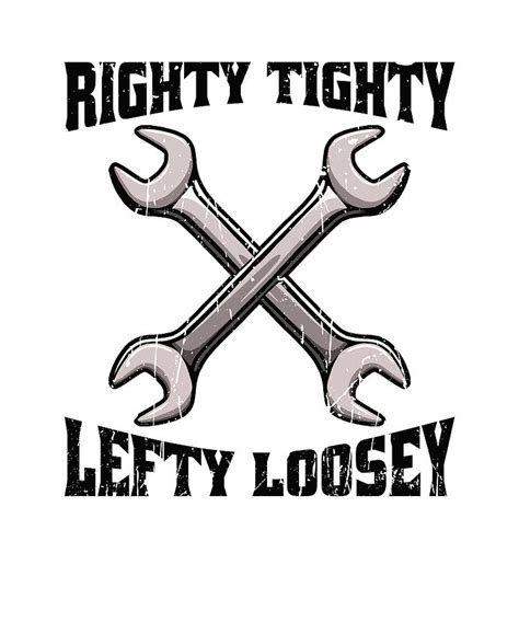 Righty Tighty Lefty Loosey Pipefitter Digital Art By Anthony Isha