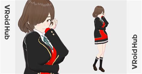 宇凪ナミ ブレザー VRoid Hub