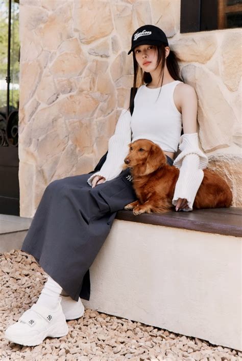 여자모자 노정의 페미닌룩 속 Mlb모자 볼캡 네이버 블로그