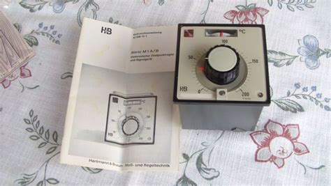 Handb Zweipunktregler Bitric M 1 A Nicr Ni 230v 50hz Mit Anleit In